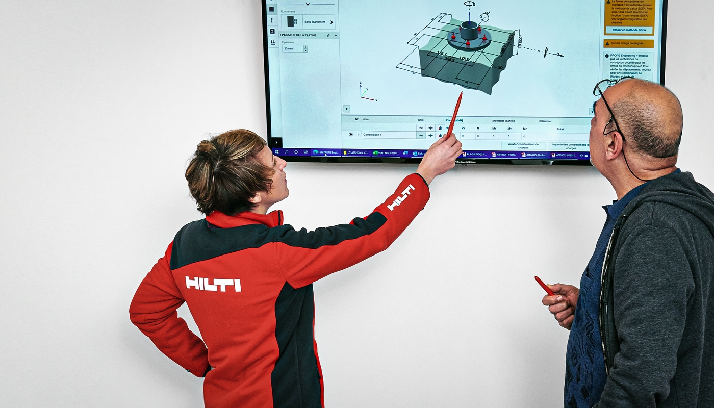 Tous les logiciels en un coup d'œil - Hilti Suisse