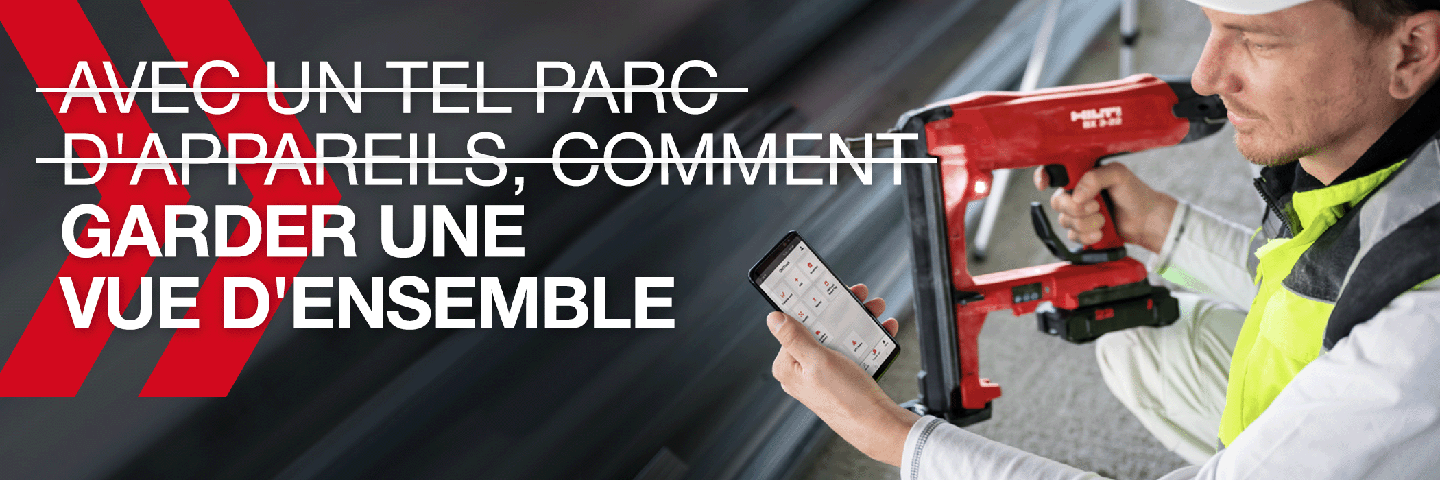 Services basés sur les données - Hilti Suisse