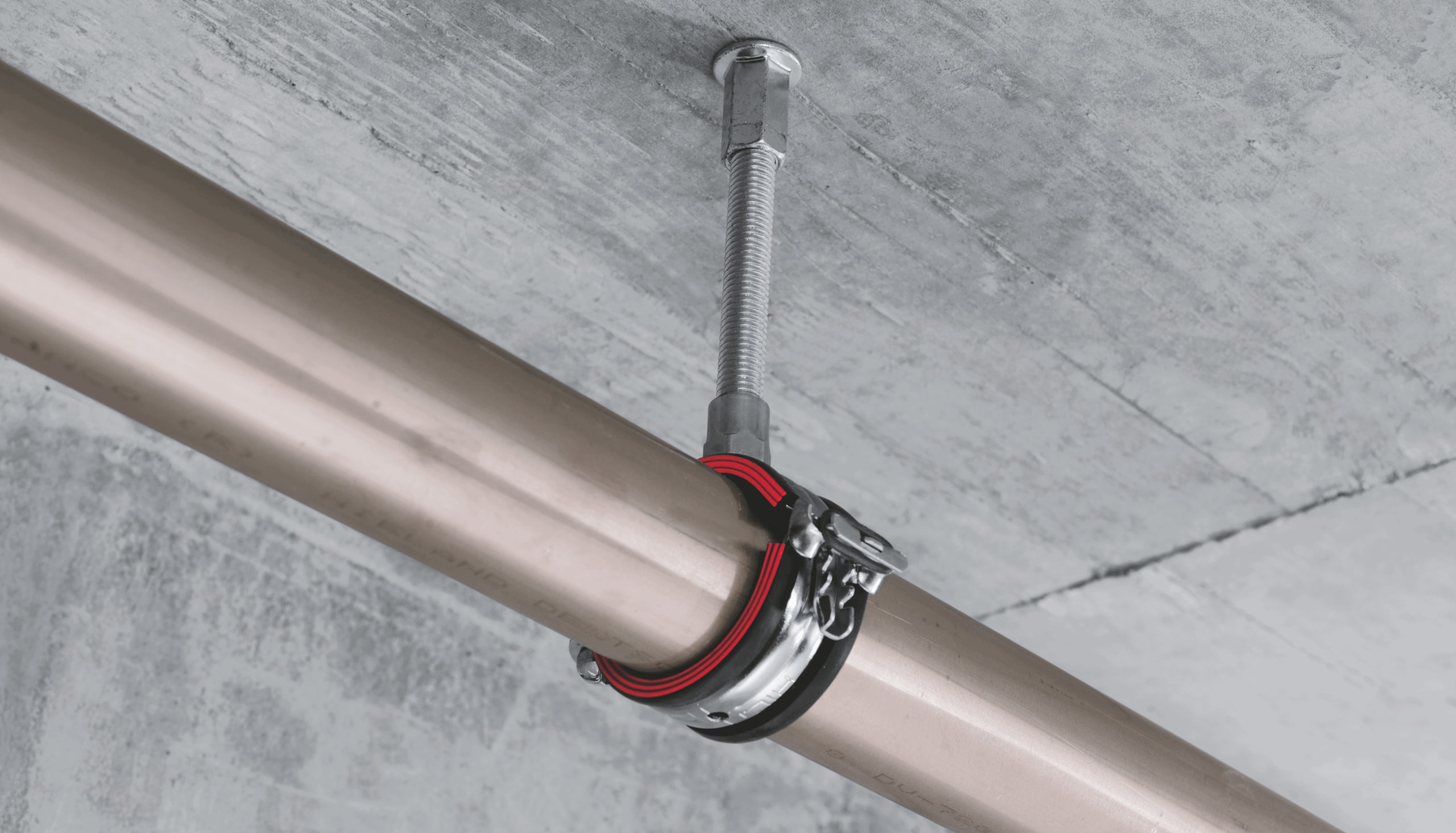Fixation de tuyaux aux plafonds et aux murs - Hilti Suisse